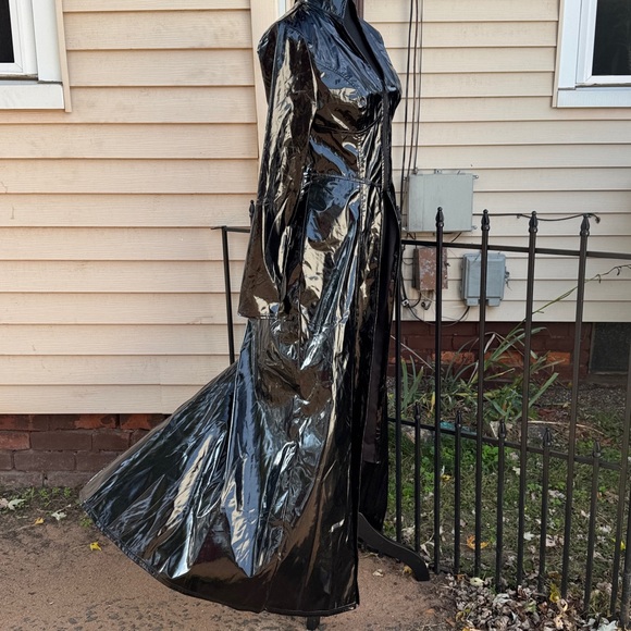 Dolls Kill | Jackets & Coats | Dollskill Vinyl Pvc Trench Nwt Med ...